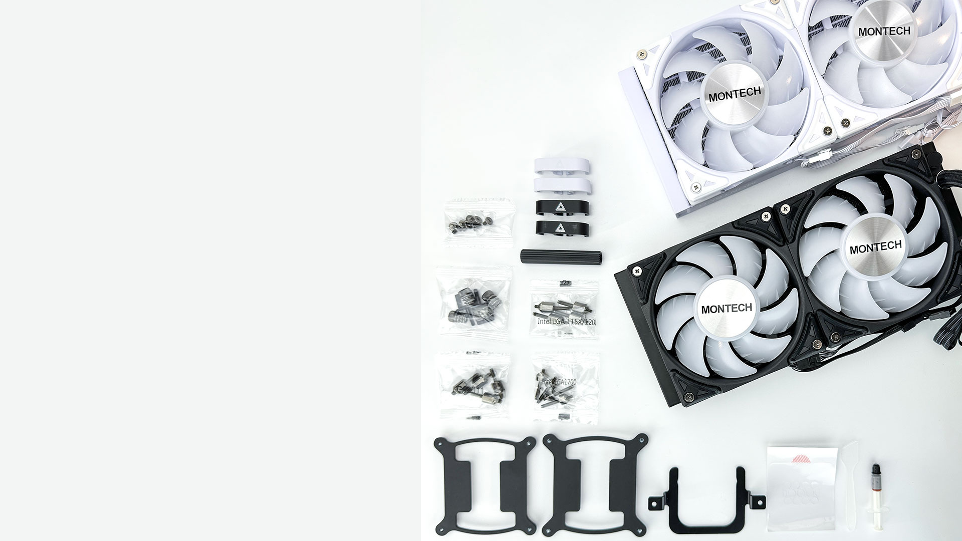 MONTECH HyperFlow ARGB 360 - AIO CPU Liquid Cooler, Intel&AMD ...